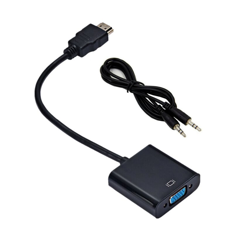 Переходник адаптер HDMI -> VGA + audio • TV4U.com.ua - ТВ приставки
